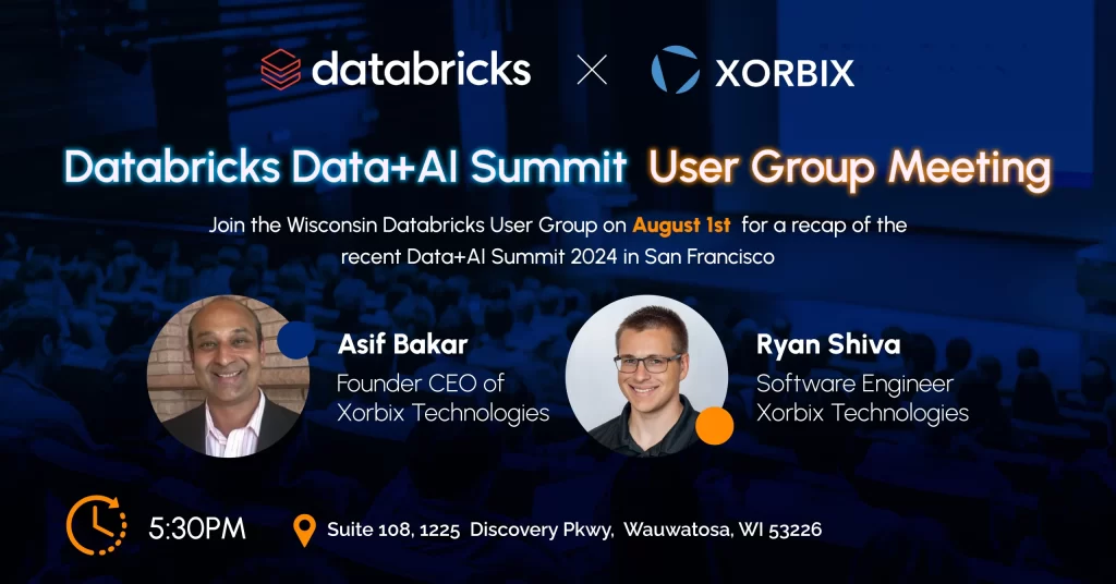 Databricks Data + AI User Group Meeting | Xorbix